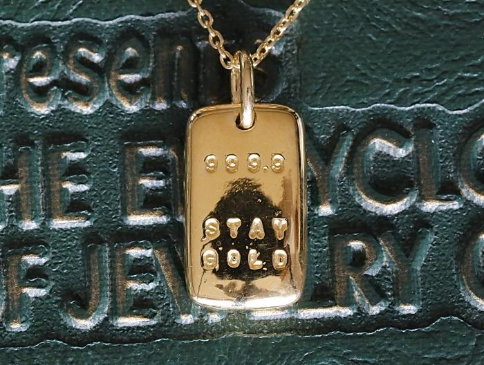 999.9 Stay Gold Necklace / 17AJK-161 – amp japan